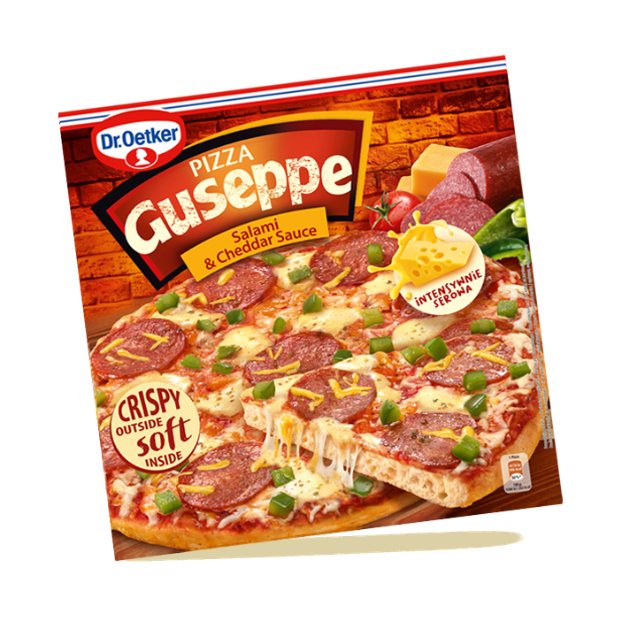 Guseppe pizza mro ona ktora wci ga Dr. Oetker